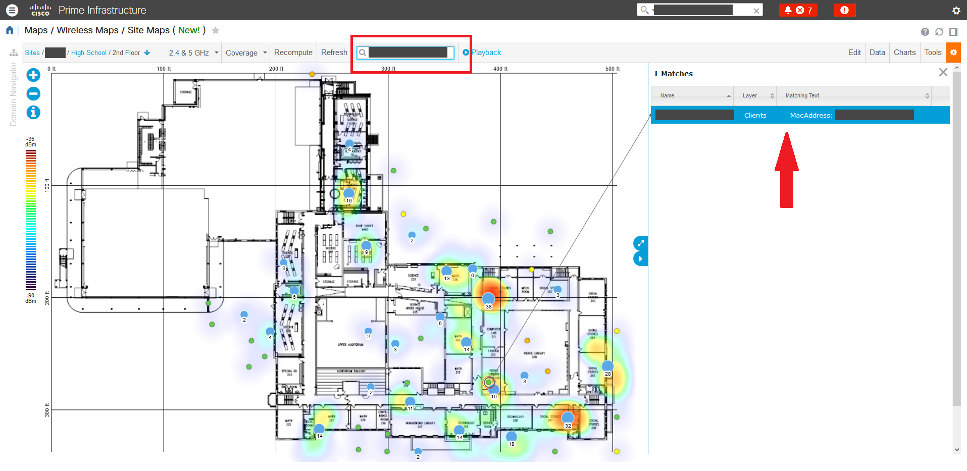 Locating Wireless Clients and Location History in Cisco Prime with CMX ...
